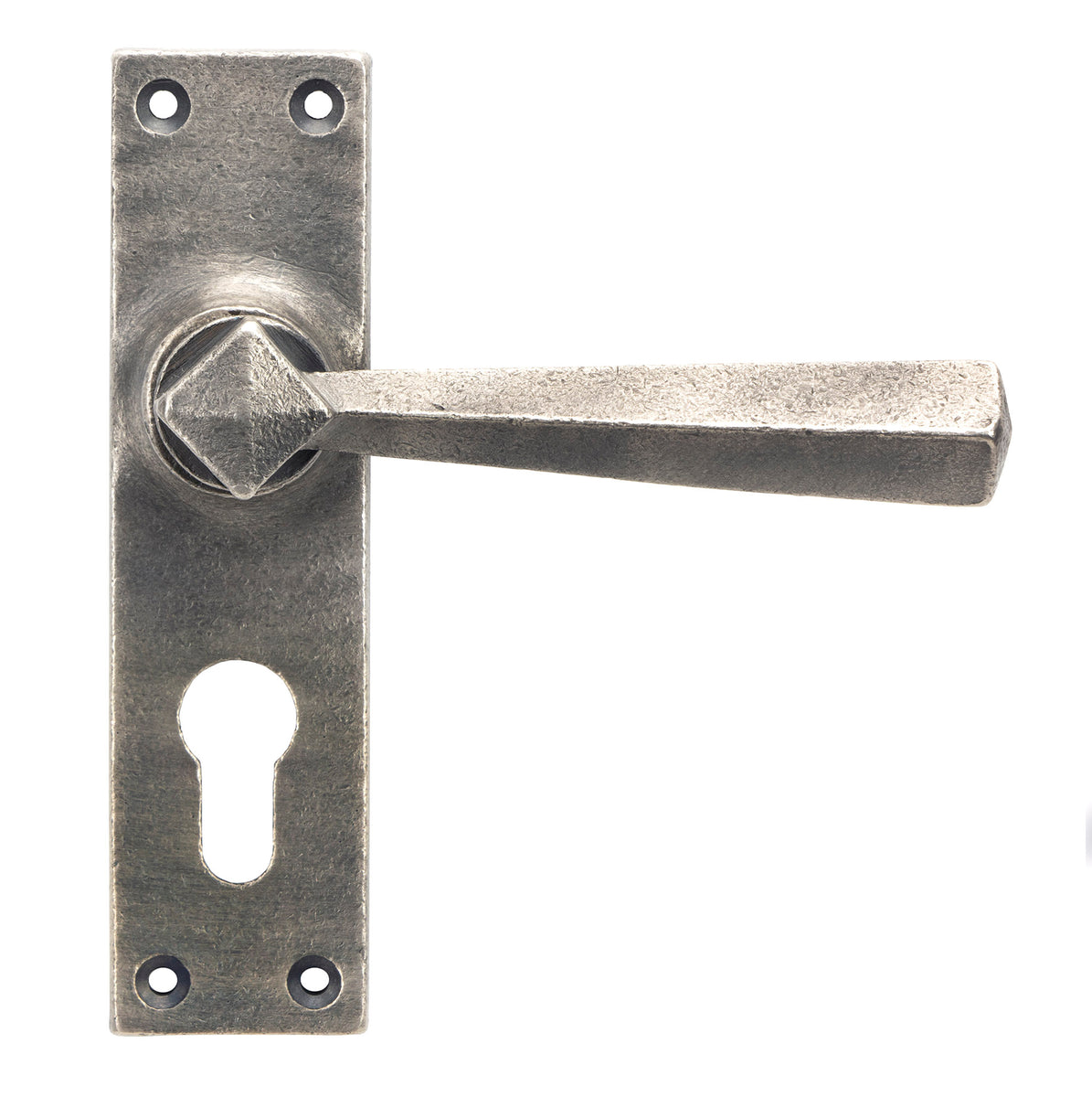 Straight Lever Euro Lock Set – From The Anvil