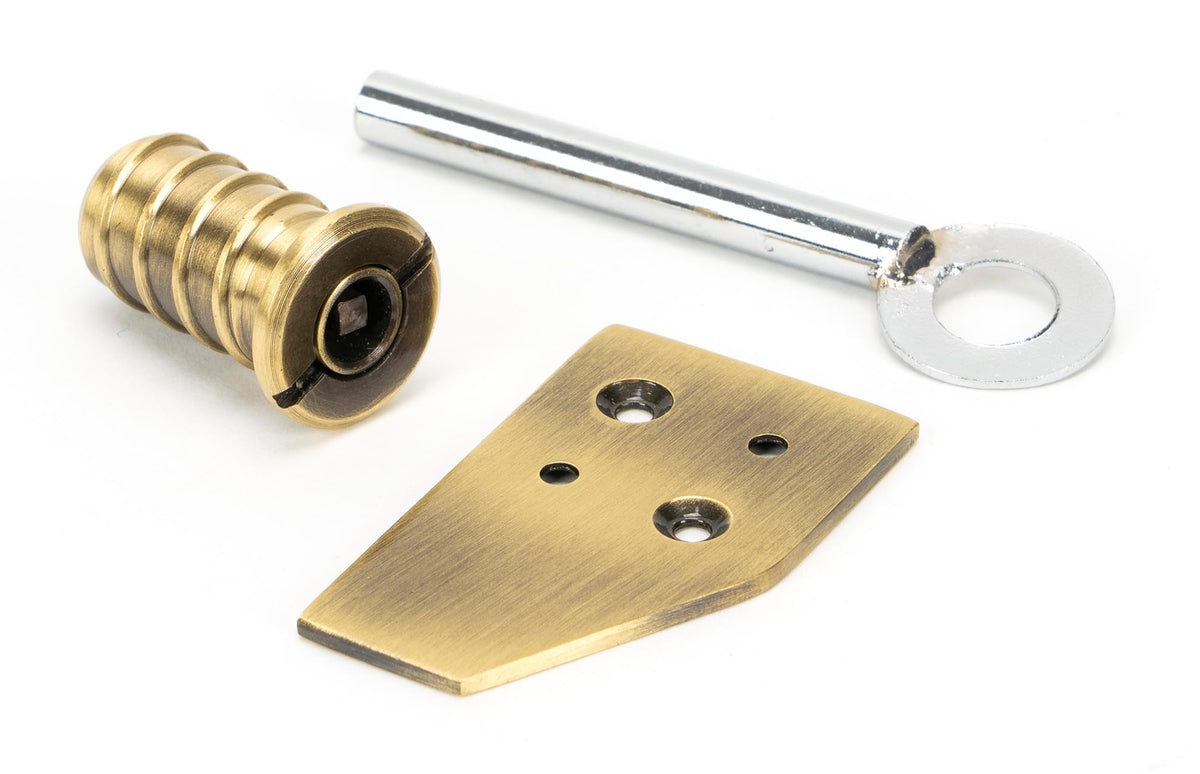 Key-Flush Sash Stop – From The Anvil